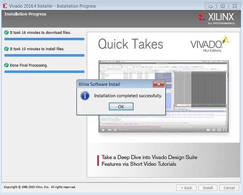 Xilinx 20164 Webpack Vivado And Sdk Install On Windows 7 Sp1 Centennial Software Solutions