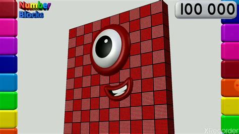 Number Blocks 1 1000000 Youtube