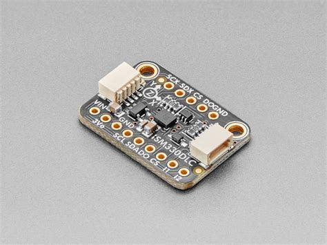 Adafruit Ism330dhcx 6 Dof Imu Accelerometer And Gyroscope Stemma Qt Qwiic Id 4502