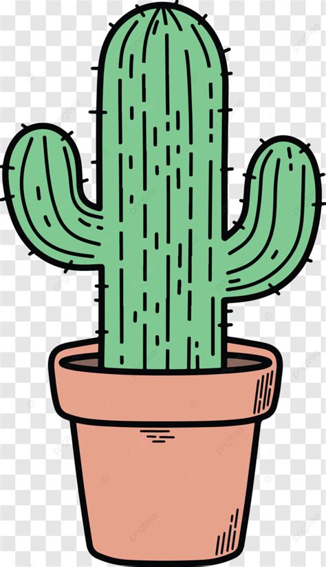 الصبار على الفخار المتجه صبار صحراء مصنع Png والمتجهات للتحميل مجانا