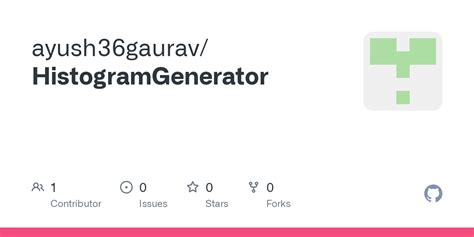 GitHub Ayush Gaurav HistogramGenerator