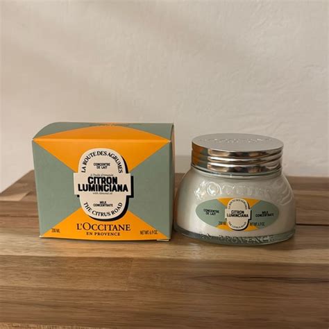 Skincare New Loccitane Citron Luminciana Milk Concentrate Moisturizer Limited Edition Poshmark