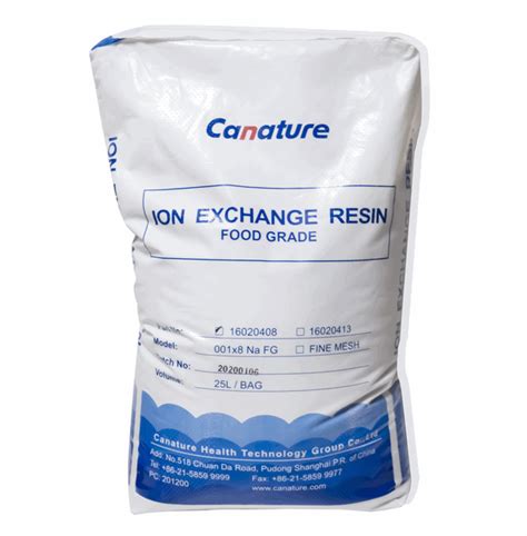Сильнокислотная катионообменная смола гелевого типа Canature Na FG