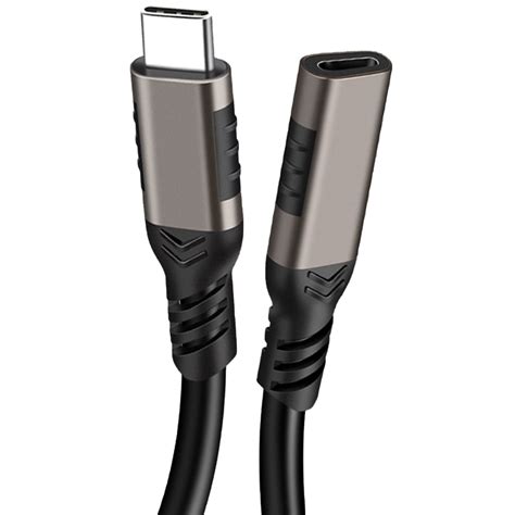 Sieyio Typec Male To Female Extension Cable 100w Usb C Typec Male To