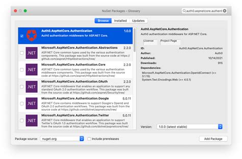 exploring the auth0 asp core authentication sdk coding core