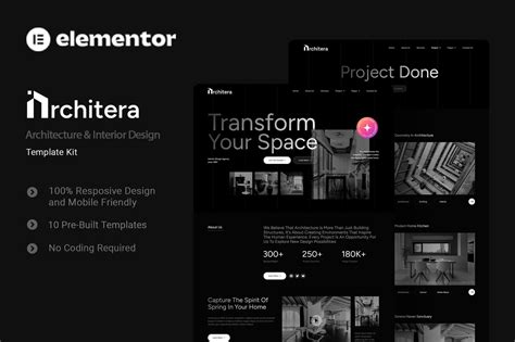 Download Architera Architecture And Interior Design Elementor Template Kit