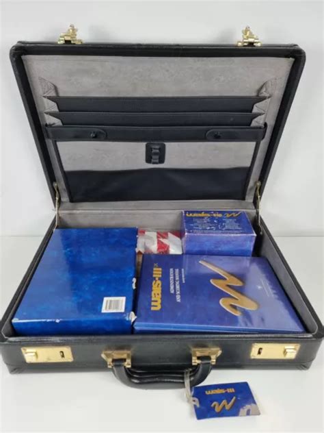 Wechsler Wais Iii Wms Iii Adult Intelligence Quotient Tests Vtg Original Case £899 00