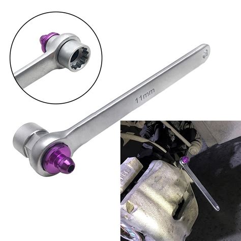 【sufa】11mm Manual Brake Bleeder Wrench Oil Drain Tool For Car Repair