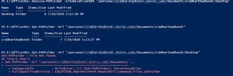 Resolve PNPFolder Working Or Not Pnp PnP PowerShell Discussion GitHub