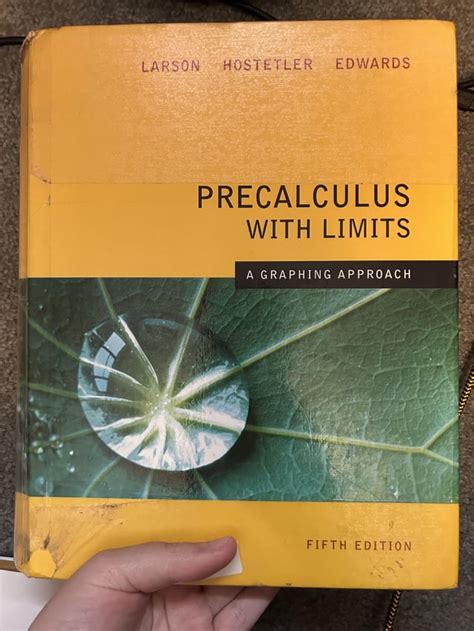 [high School Precalculus Textbook] Can I Find This Textbook Online R Homeworkhelp