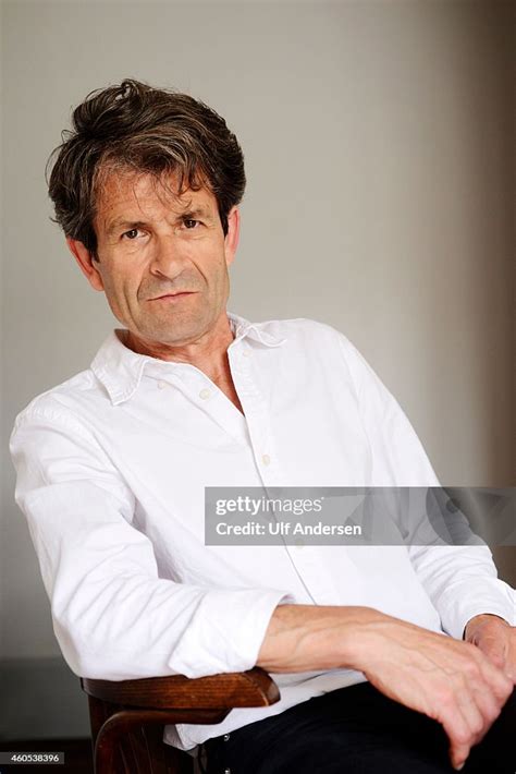 French Writer Lionel Duroy Poses During Portrait Session Held On June
