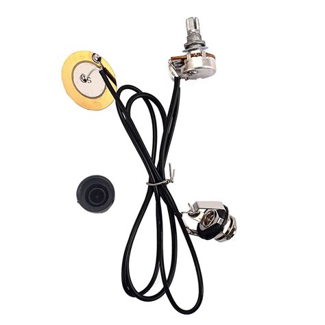 Guitar Pickup Prewired Amplifier Guitar Piezo Guitar Pickup Piezo Bass Pickup Potentiometer
