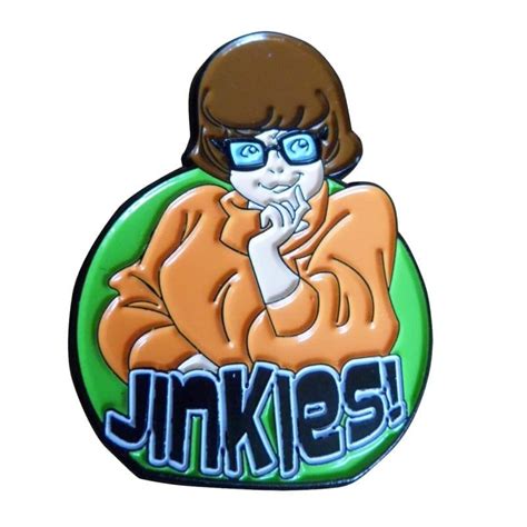 Scooby Doo ‘velma Jinkies Enamel Pin Distinct Pins