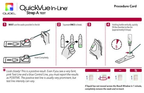 Quickvue® In Line Strep A Test