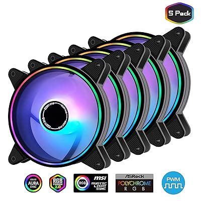 EZDIY FAB Moonlight Mm RGB PWM Case Fan With RGB Nepal Ubuy