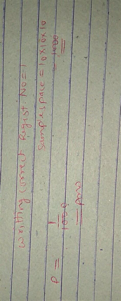 Level Iii Experiment Is 2 Olem 1 Manish Forgot The Last Digit Of A 7