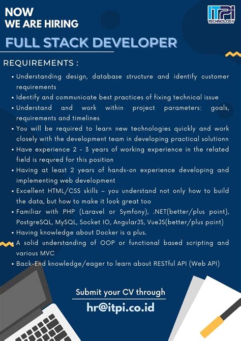 M Rizky Hidayat On Linkedin Hiring Fullstackdeveloper Php Net