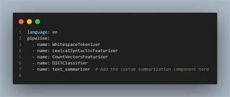 How Can You Create A Text Summarization System Using Rasa S Custom Nlu Pipelines Edureka Community