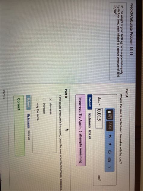 Solved Predict Calculate Problem Part A IP The Weight Chegg
