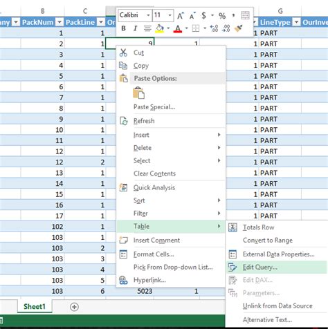 Epicortips Epicor E10 How To Use Excel Data Connection To Connect To