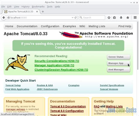 Apache Tomcat Websocket Tutorial Java Code Geeks