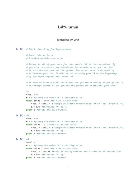 Lab9 Turnin University Of California Los Angeles Lifescienc 30a