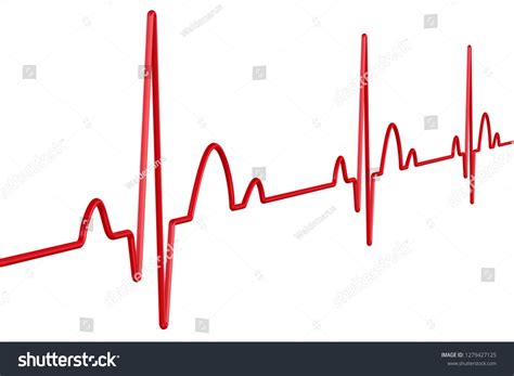 Electrocardiogram Tracing Over 4183 Royalty Free Licensable Stock