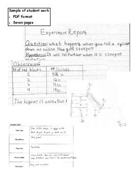Experiment Lab Report Grades By Robynn S STEM Nest TPT
