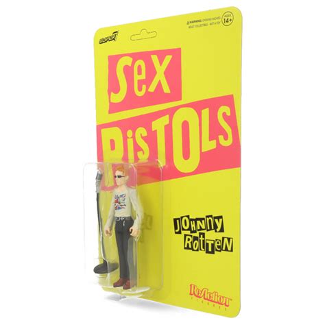 Sex Pistols Johnny Rotten Reaction Figures
