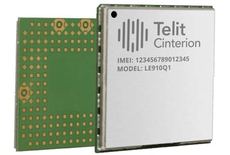 Telit Cinterion Le910q1 Ww Lte Cat 1 Bis Module Optional Gnss Global Le910q1 Ww01 T010000