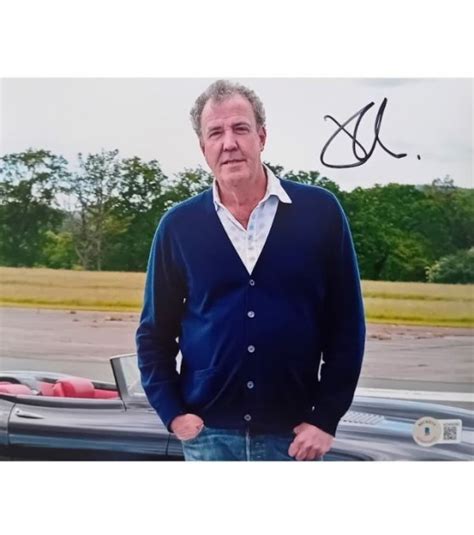 Jeremy Clarkson Signed Picture Charitystars