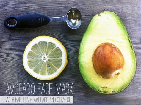 Diy Fair Trade Avocado Face Mask Fable Naturals