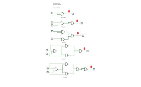 Circuitverse Exp 1 Level 2 Using Nand