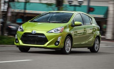 2015 Toyota Prius C Review Car And Driver