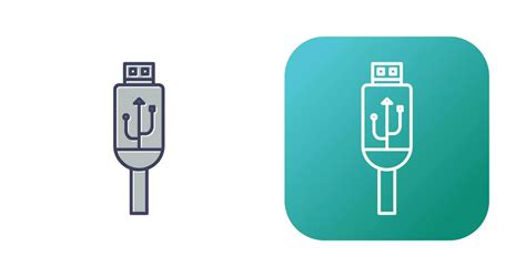 Usb Cable Vector Icon 26654135 Vector Art At Vecteezy