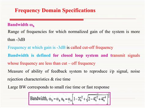 frequency response analysis ppt technology and computing
