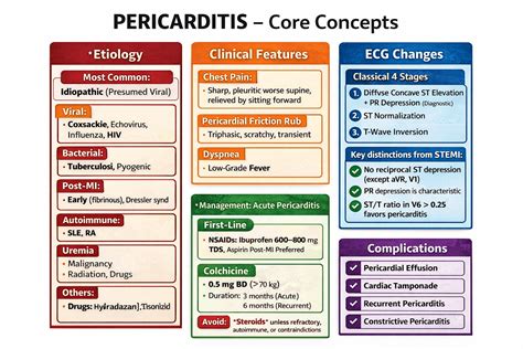 Pericarditis Core Concepts Medicine Question Bank