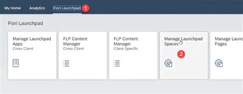 Fiori Launchpad Spaces And Pages SAP Community