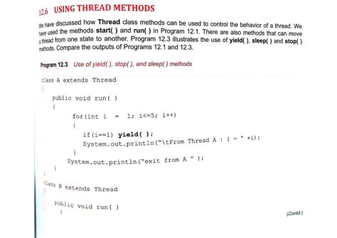 Java Thread Programs Bachelor Of Computer Applications Studocu