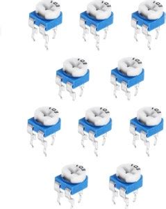 Technical Hut Pieces K Ohm Variable Resistor Trimpot Preset RM Package Educational