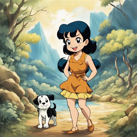 Betty Rubble As Chi Chi Ai Generated Artwork Nightcafe Creator