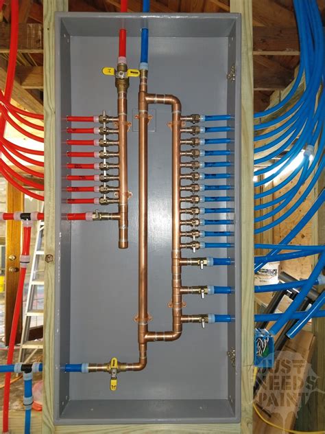 How To Build A Pex Manifold A Step By Step Guide Just Needs Paint