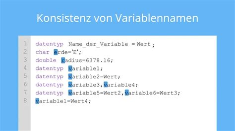 Die Bedeutung Der Variablen Deklaration In Java