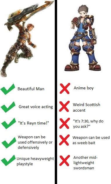 Reyn Time Memes Love Triangle Resolved Rxenobladechronicles