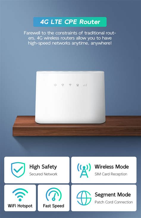 Buy Wholesale China 4g Lte Wireless Wifi Routers Mini Cpe Lan Ports 1200mbps Network Pocket 4g