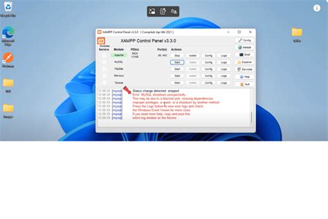 How To Solve Error Mysql Shutdown Unexpectedly In Xampp