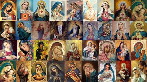 Jesus Mother Mary Wallpapers Wallpaper Cave