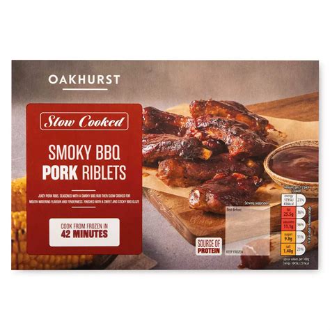 Slow Cooked Smoky Bbq Pork Riblets Aldi Uk
