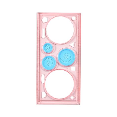 Drawing Template Math Teaching Tool For Building Drafting Building Formwork Pink