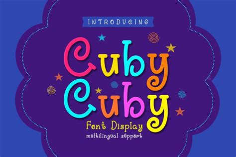 Cuby Cuby Font